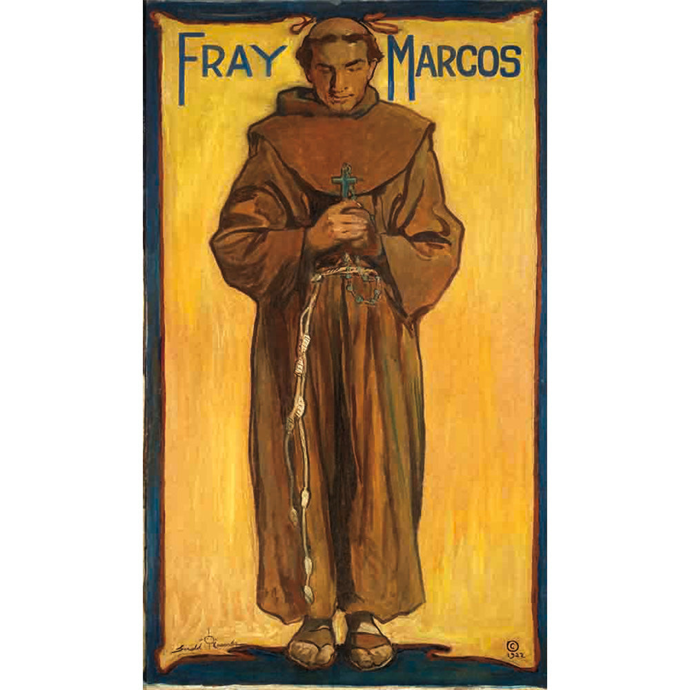 Gerald Cassidy Fine Art Print "Fray Marcos" – Detours at La Fonda